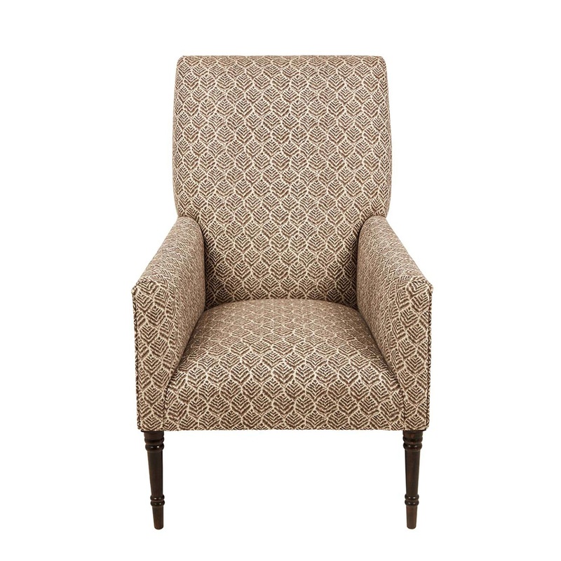 Deedes Armchair in Miran Chocolate - Eco-Friendly Fabrics & Deadstock ...
